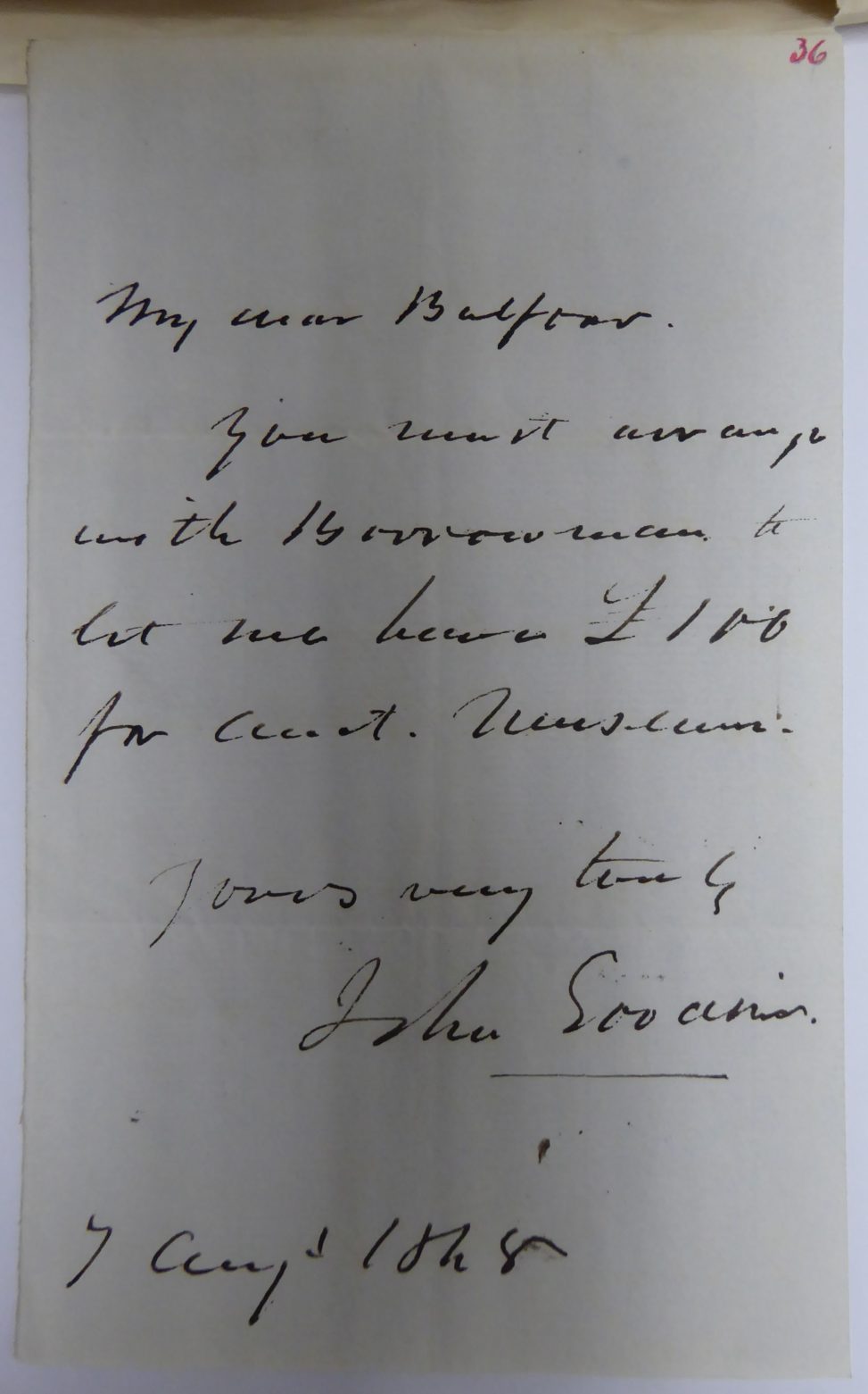 The Goodsir letters in RBGE archives’ John Hutton Balfour ...